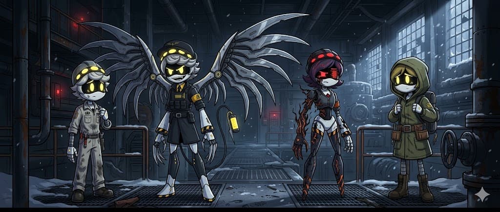 Murder Drones OC Template Guide: 6 Fields + 10 Ideas | aividmaker