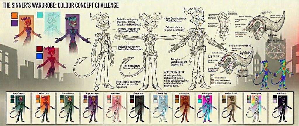 Hazbin Hotel OC Base — Free AI Sketch Templates Guide (2026) | aividmaker